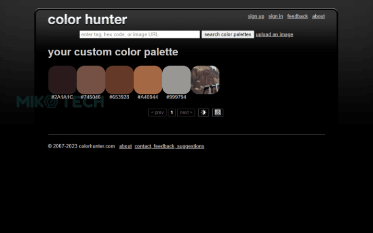 Các website phối màu online - Bảng phối màu đẹp cho designer