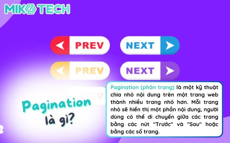 Pagination là gì? 9 Mẹo tối ưu phân trang cực chuẩn cho web