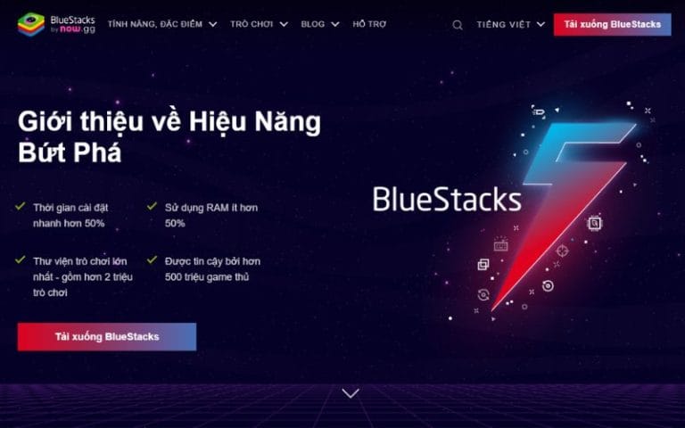 Download Bluestacks Lite trên PC và Mac cấu hình thấp