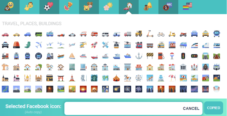 💕1001 Icon Facebook, Biểu Tượng Cảm Xúc Trên Messenger