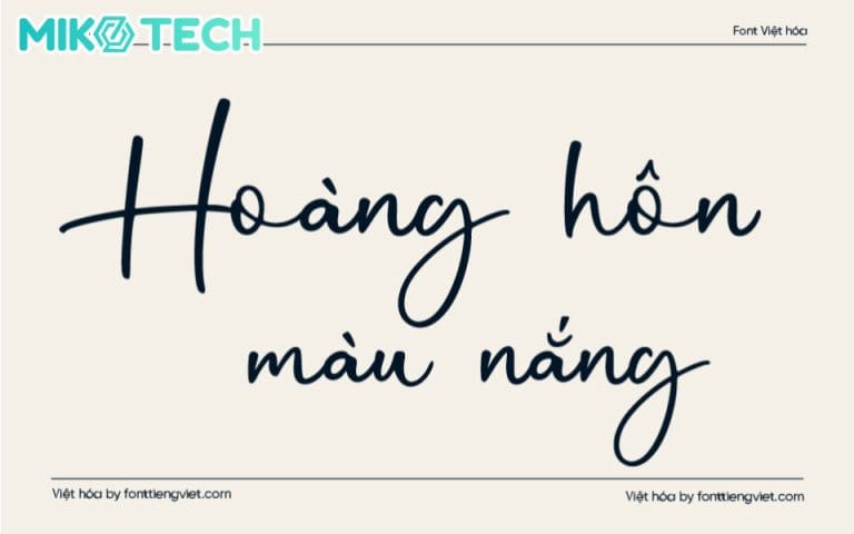 Top 20+ Font Chữ Viết Tay Đẹp, Ấn Tượng Nhất Hiện Nay